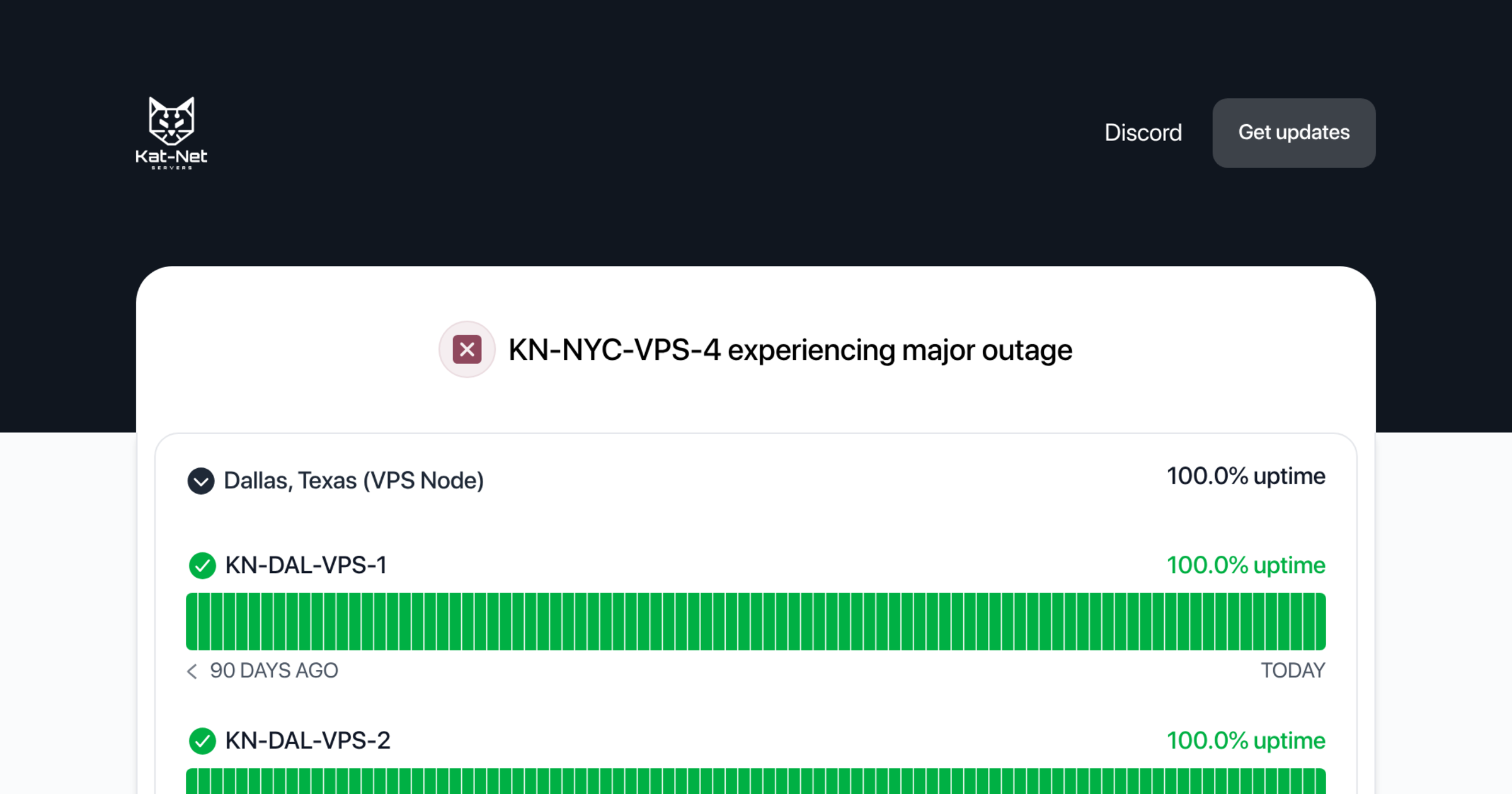 Kat-Net-Servers - Status